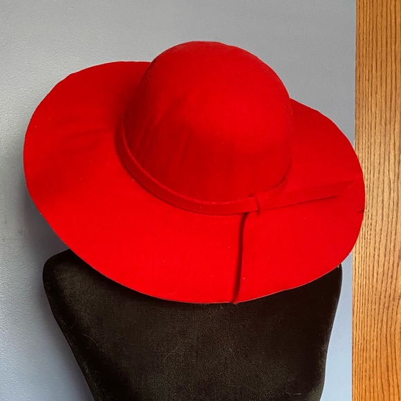 Accessories | Red Floppy Hat | Poshmark